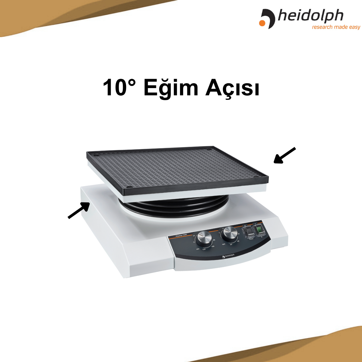 HEIDOLPH Duomax 1030 - Sallanan Platform Çalkalayıcı