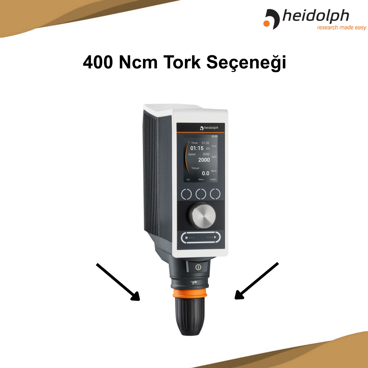 HEIDOLPH Hei-TORQUE Ultimate Başüstü Karıştırıcı